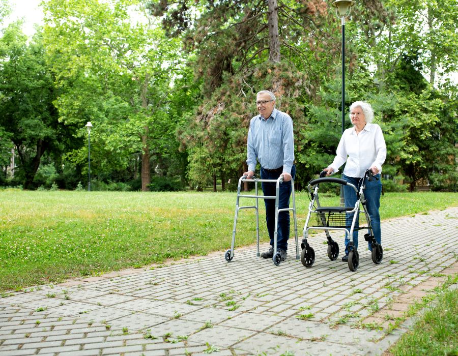 The Benefits of Using a Rollator or Walker for Seniors | 1+1 Cares